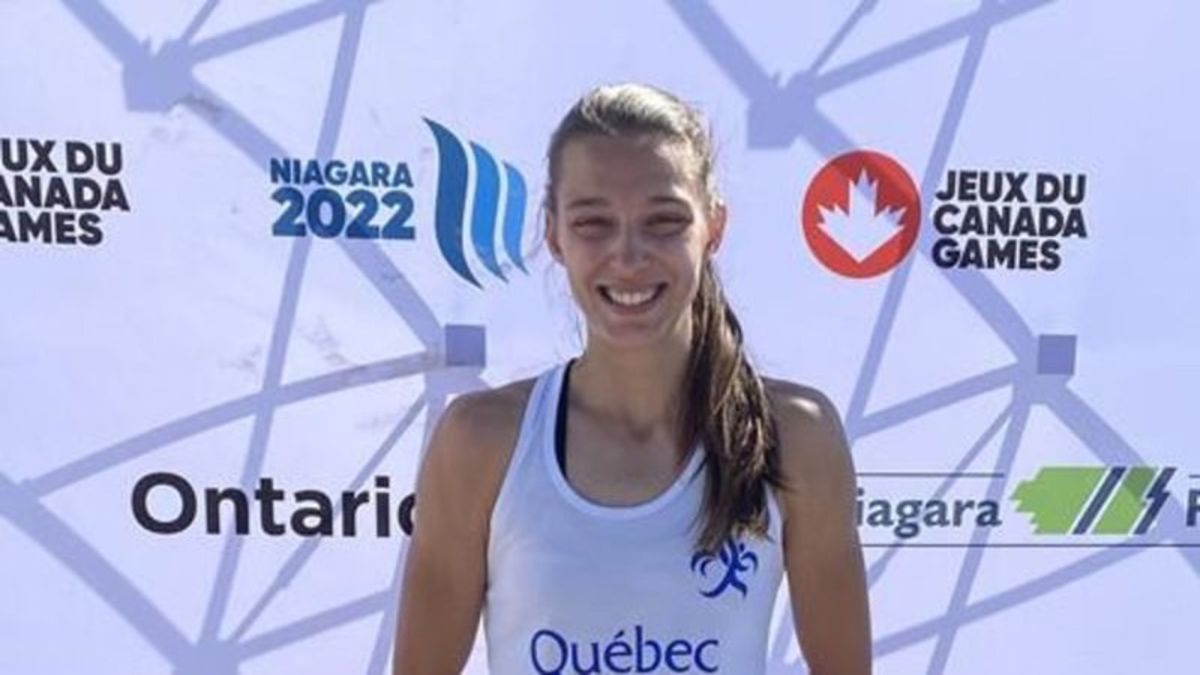 Audrey Leduc breaks women’s 100-metre sprint record to win gold at ...