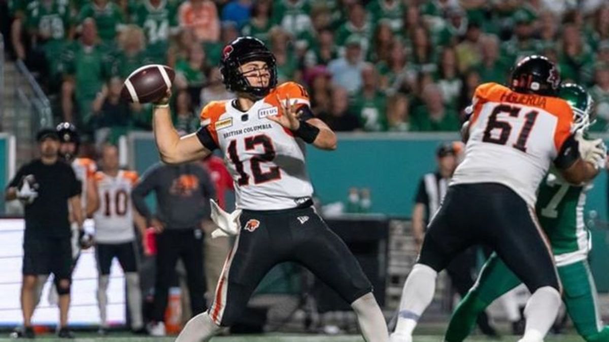 B.C. Lions taking more time to evaluate quarterback Nathan Rourke’s injured foot | paNOW