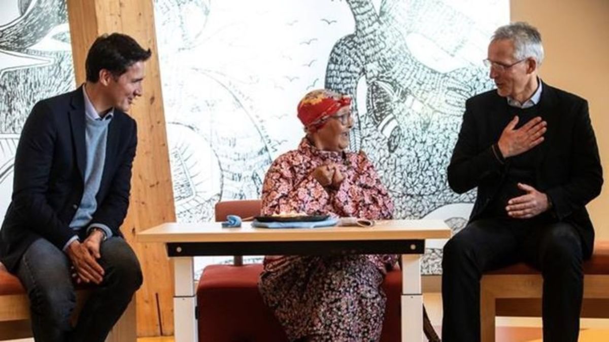 NATO secretary-general, prime minister visit northern Alberta military ...