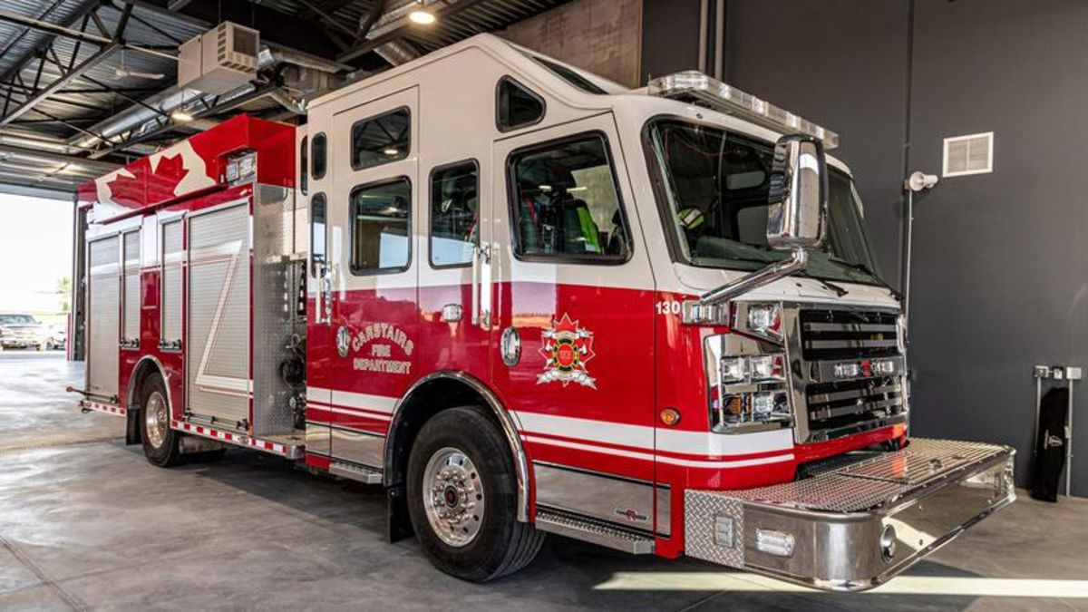 Grass fire in Carstairs, AB, forced evacuations before being brought ...