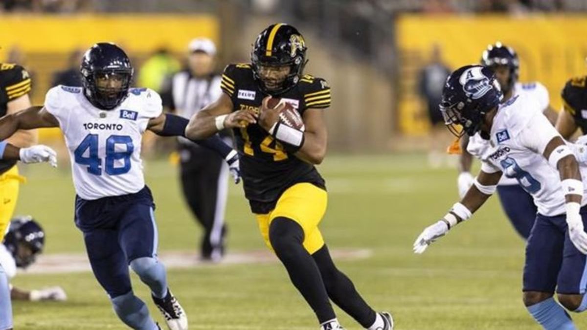 Rookie Jamie Newman to start at quarterback for Tiger-Cats versus Argos ...