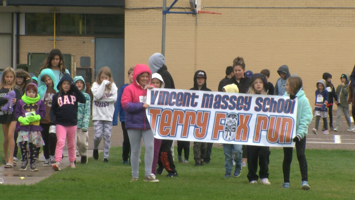No stopping Vincent Massey students’ support for Terry Fox | CHAT News ...