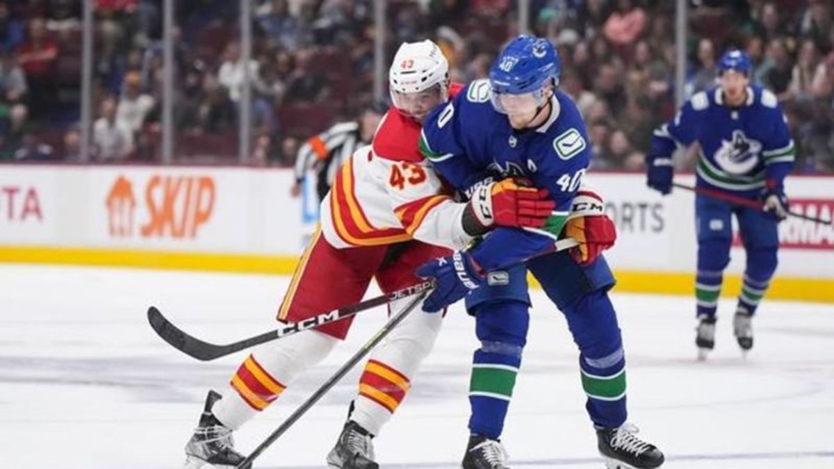 Stone scores in OT as Flames take 3-2 overtime win over Canucks | paNOW