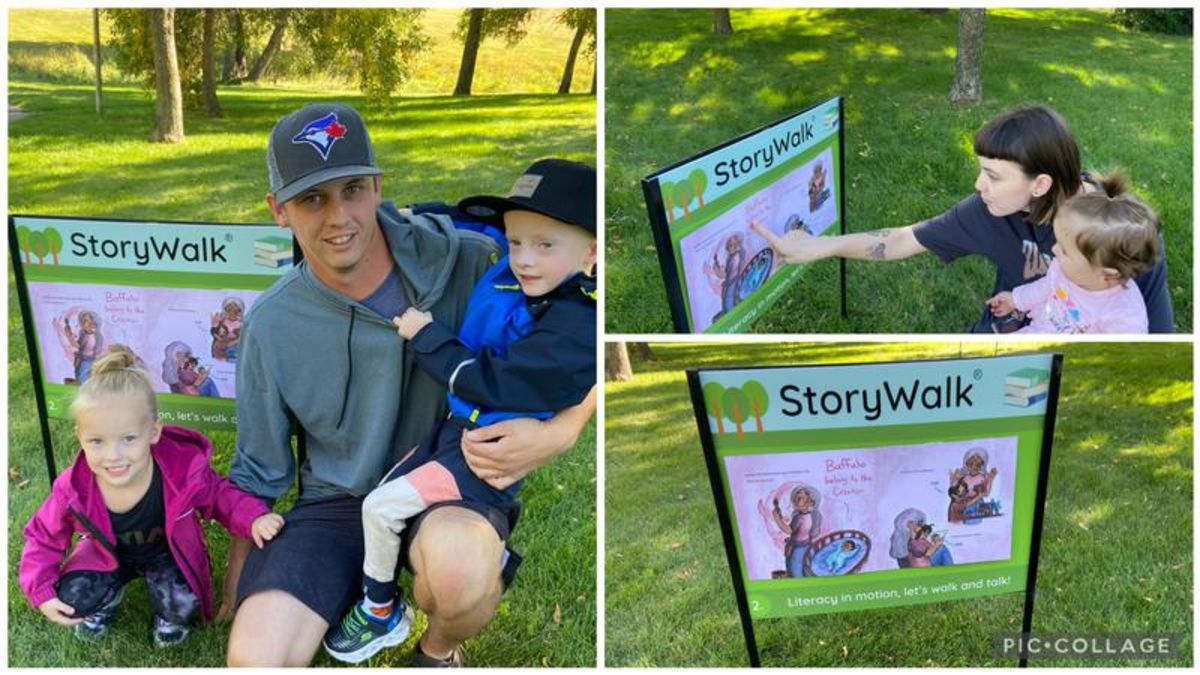 Storywalk event a step forward in early years literacy | battlefordsNOW