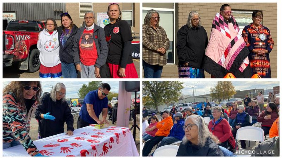 Krista Fox recognized after walking across Canada for MMIW | battlefordsNOW