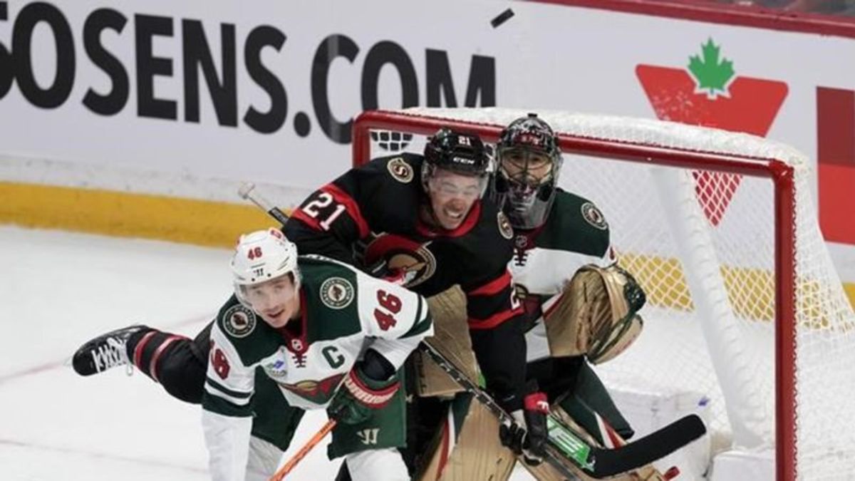 Wild snap Senators’ four-game win streak, hold on for 4-2 victory ...