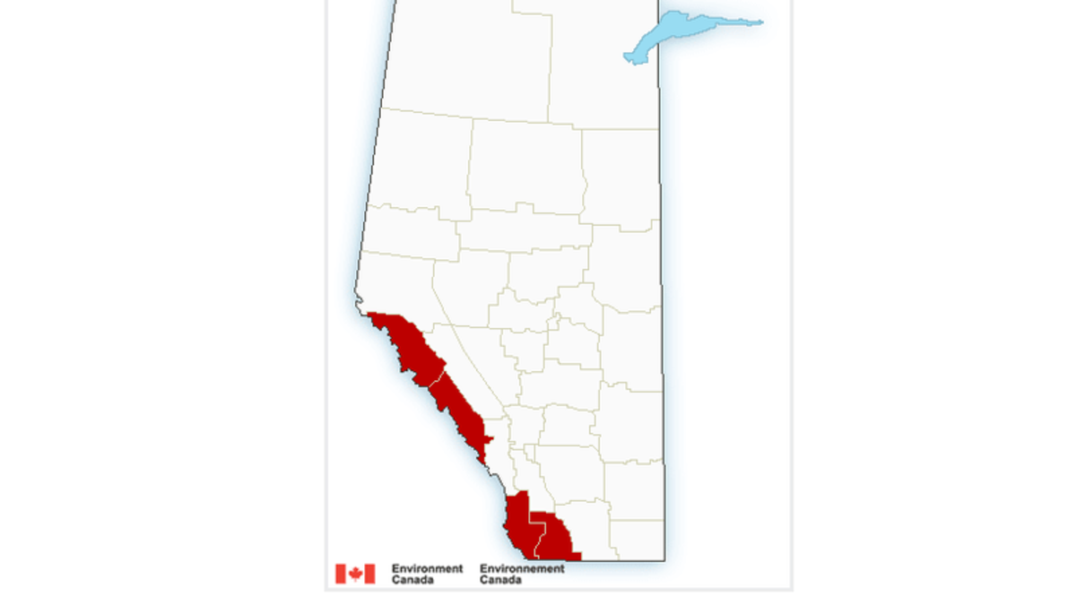 Winter storm warning issued for Banff, Jasper National Parks ...