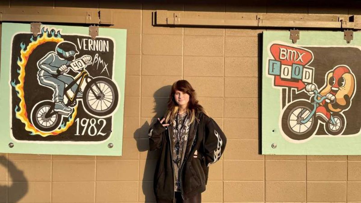 Student artist marks milestone with murals | Vernon Matters