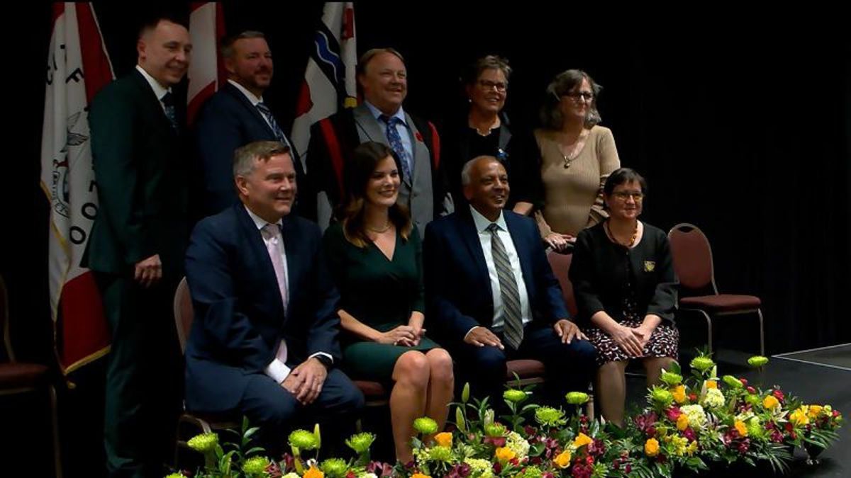Mayor Hamer-Jackson, new Kamloops council officially sworn in | B100