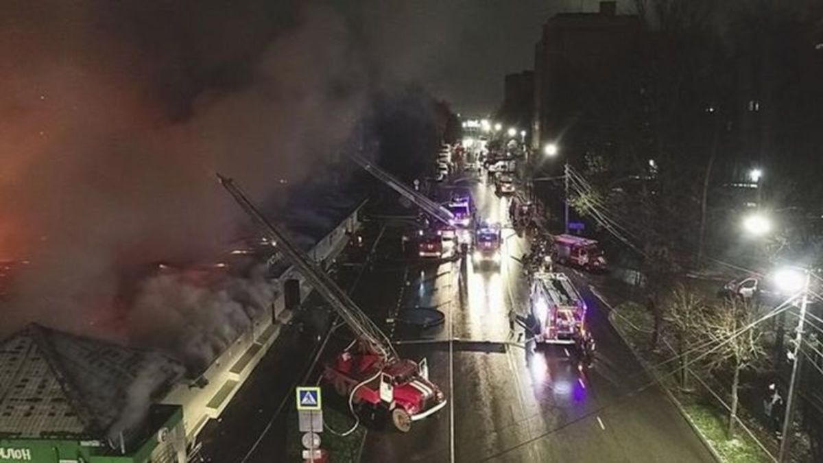 Russia cafe blaze kills at least 13 people, injures 5 | paNOW