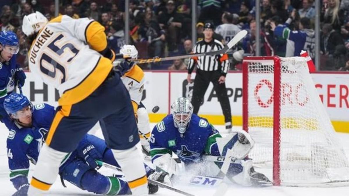 Predators complete comeback with 4-3 shootout win over Canucks ...