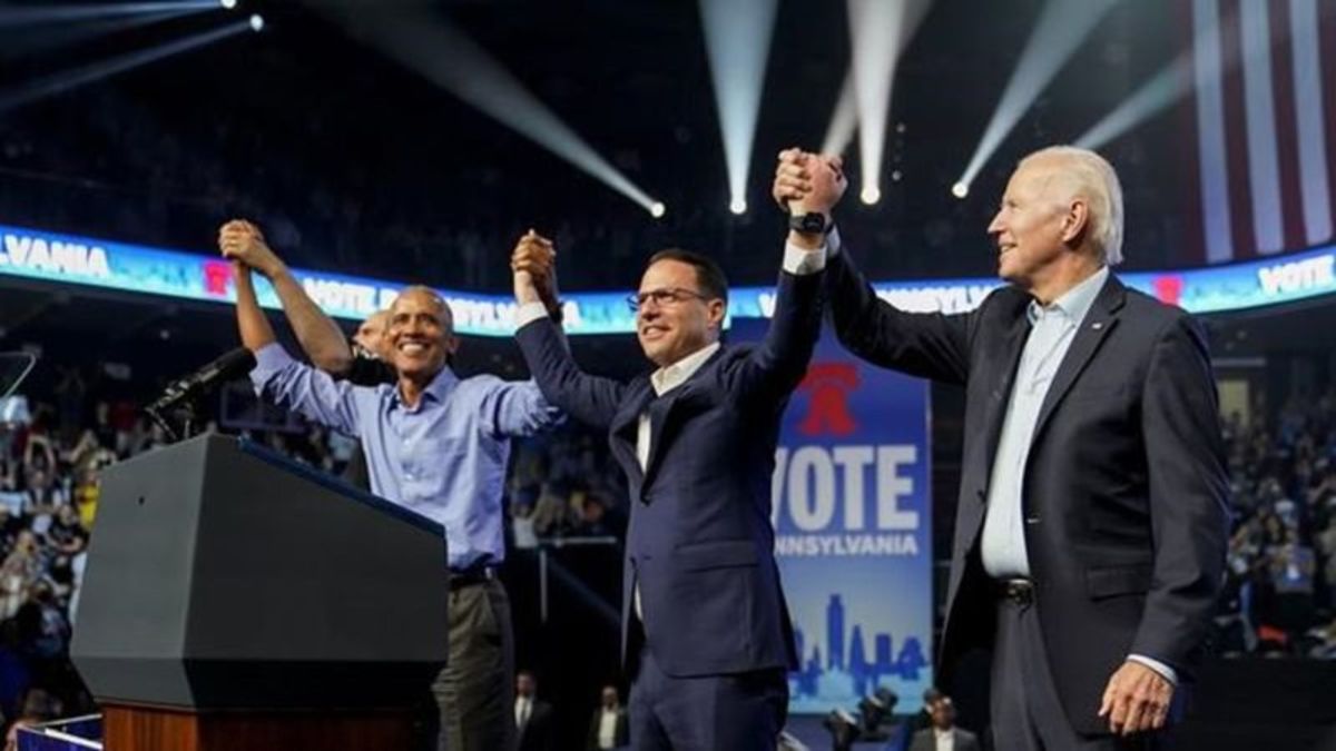 Presidential push: Biden, Obama, Trump stump before Tuesday’s midterm ...