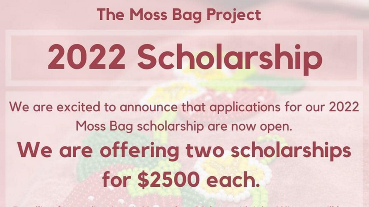 The Moss Bag Project 2022 Scholarship | battlefordsNOW