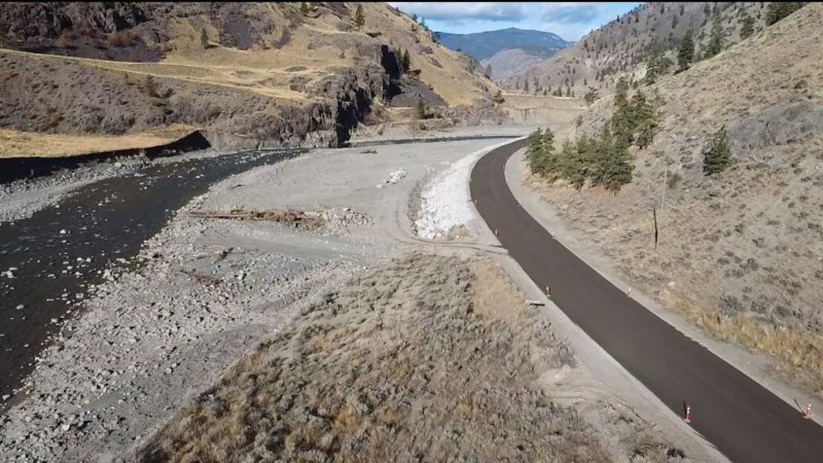 Highway 8 between Merritt and Spences Bridge reopens after year-long ...