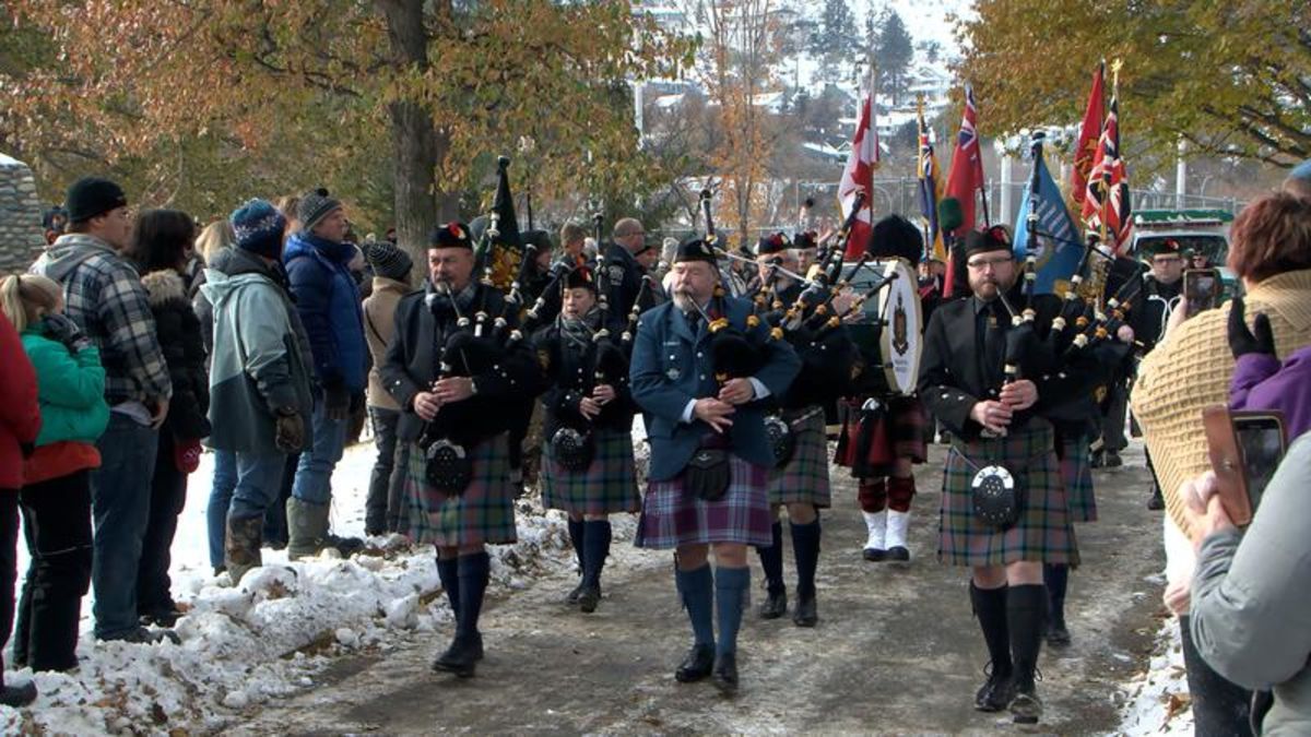 WATCH: 2022 Remembrance Day Ceremony in Kamloops | CFJC Today Kamloops