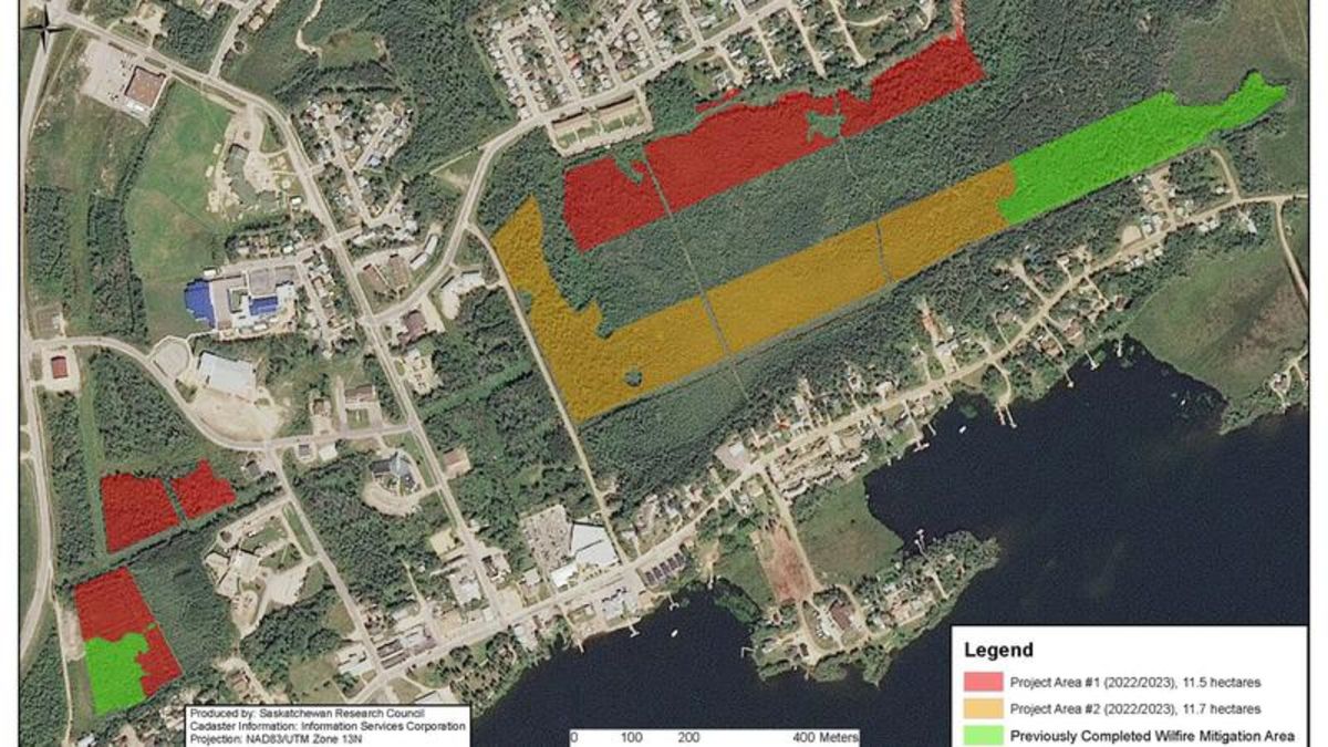 Trees and brush to be cleared in La Ronge to reduce wildfire risk ...