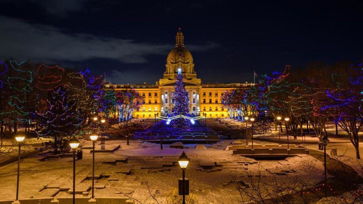 Celebrate the season and light-up at the Alberta Legislature ...