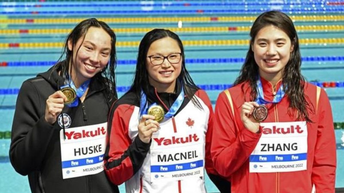 Canada’s Maggie Mac Neil wins butterfly gold at short course world ...