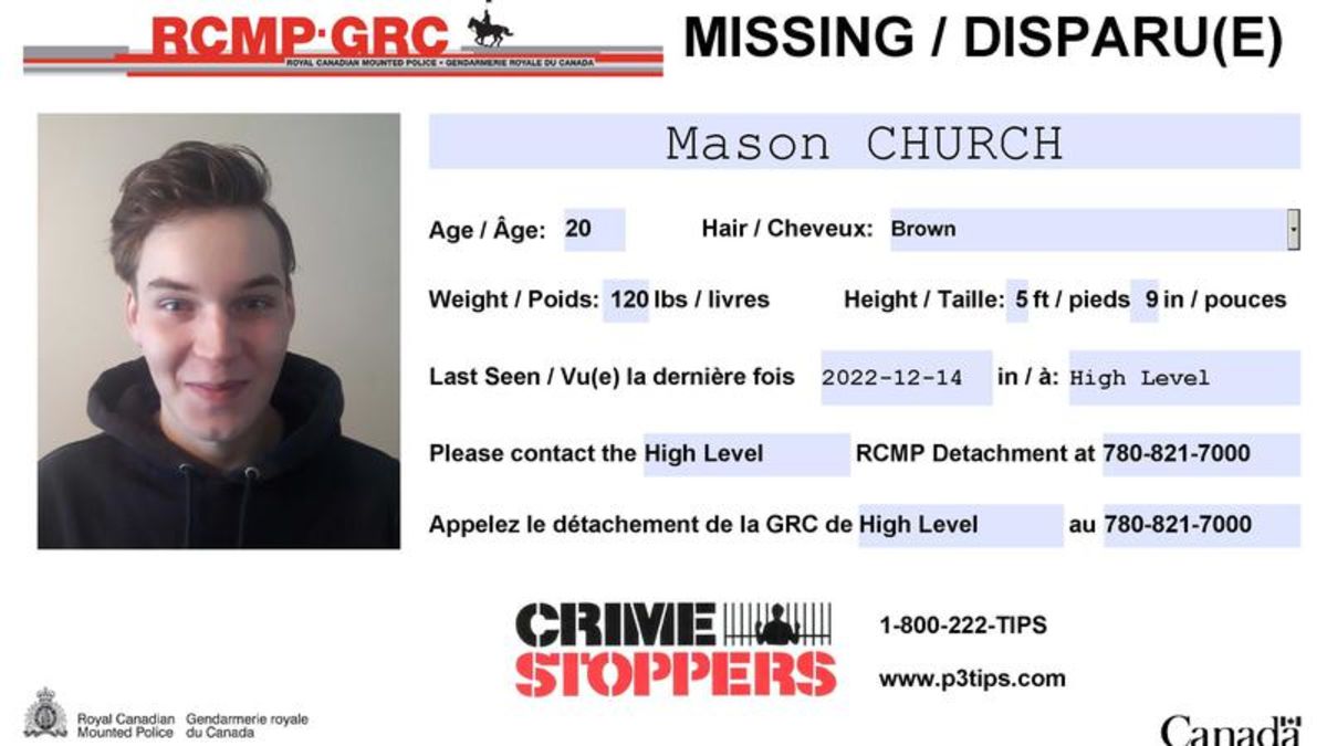 High Level RCMP looking for missing 20 year old | EverythingGP