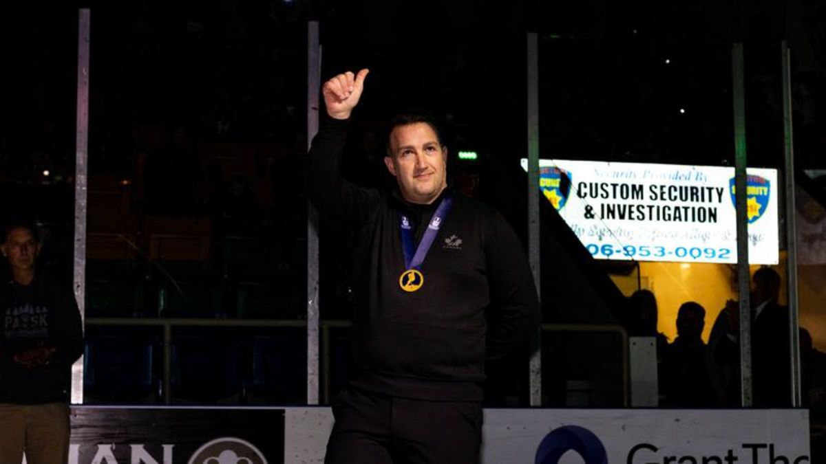 Golden again: Raiders goalie coach Guard returns triumphant from World ...