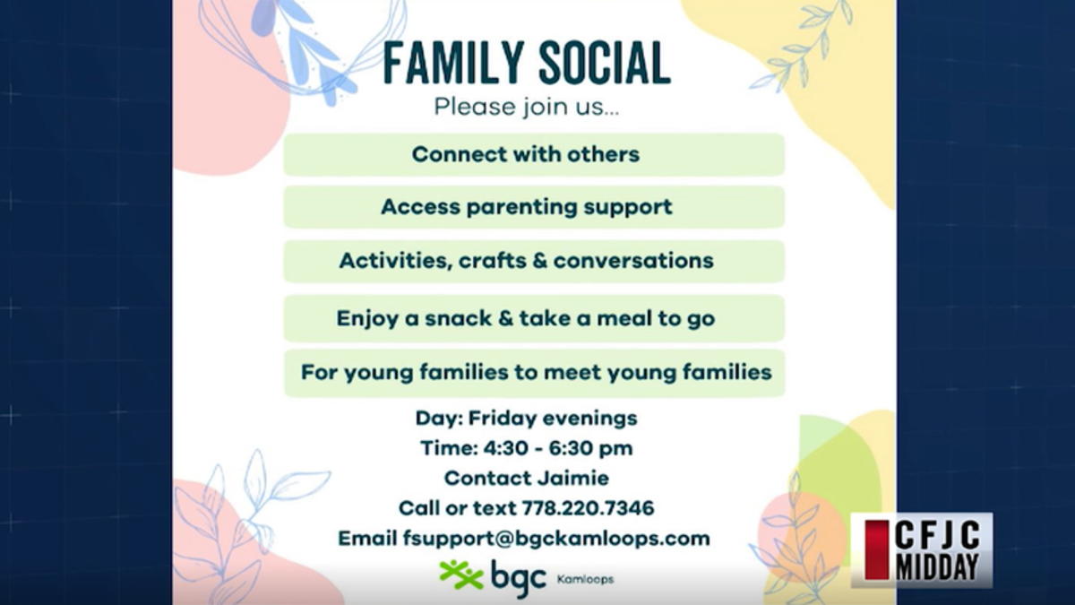 CFJC Midday – BGC Kamloops launches new family program with a focus on ...