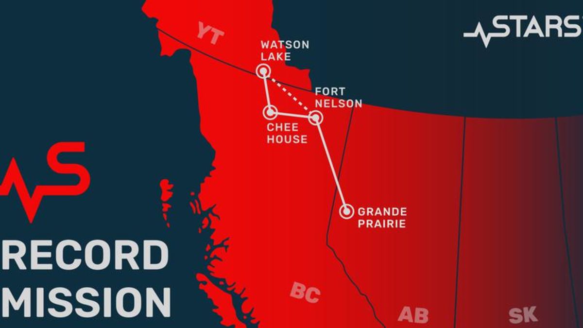 Grande Prairie STARS flies farthest mission in its history | EverythingGP