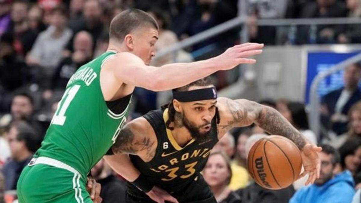 Undermanned Boston Celtics win ninth straight, beat Raptors 106-104 ...