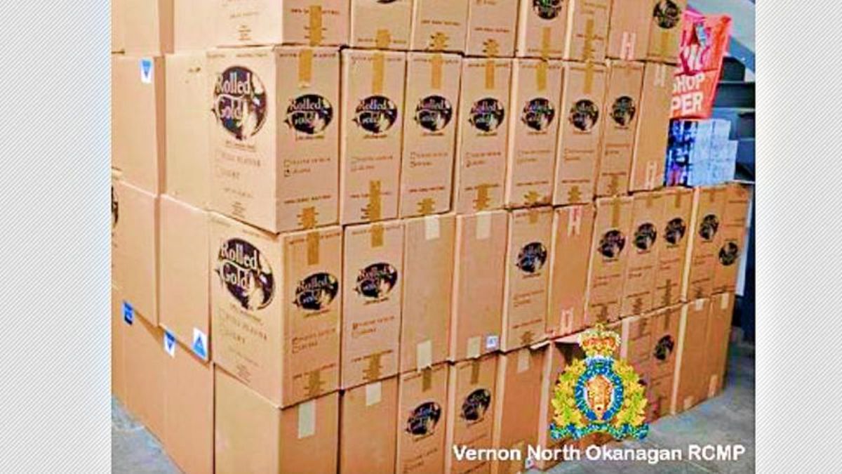 Contraband cigarettes seized in Vernon traffic stop | Vernon Matters