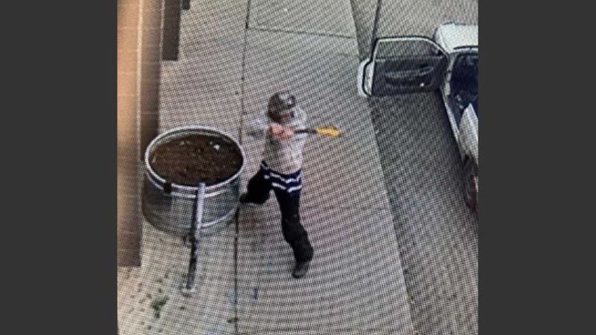 Man with axe smashes bank windows | Vernon Matters