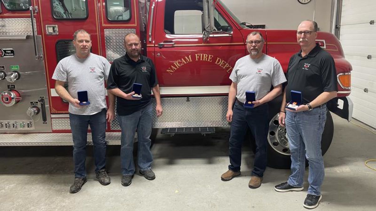 Six Naicam firefighters receive exemplary service medals | Saskatchewan ...