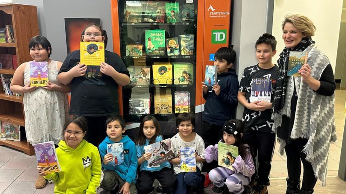 New vending machine for books aimed to teach youth about Indigenous ...