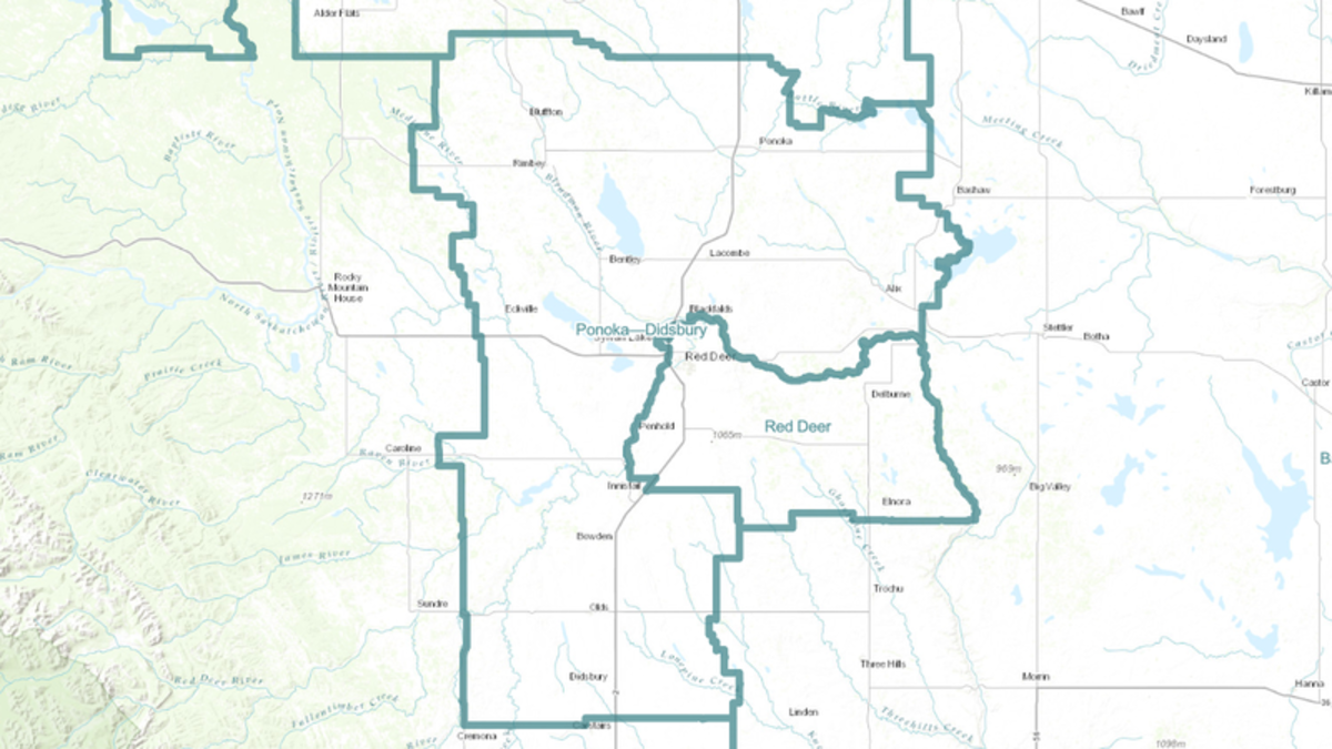 More proposed changes to central Alberta federal electoral district ...