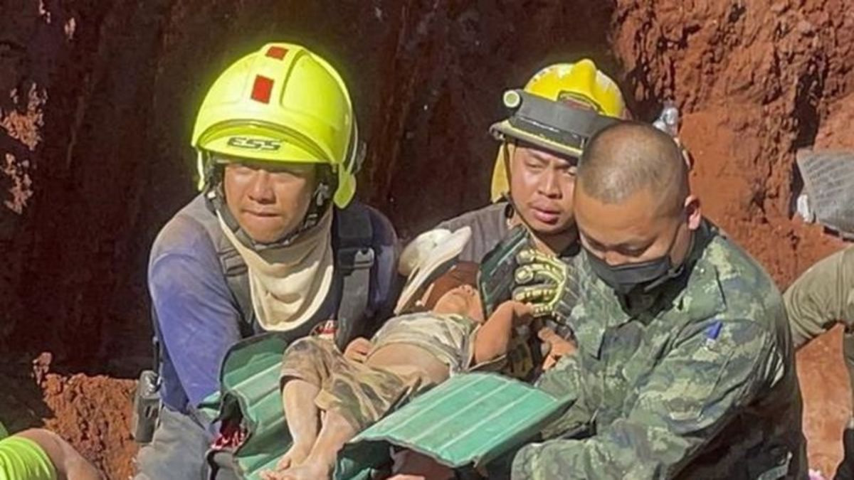Overnight rescue dig saves toddler trapped in Thai well | larongeNOW