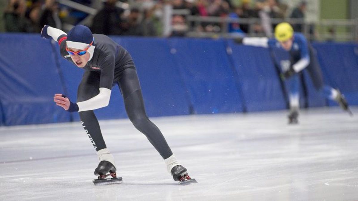 Local speed skater captures gold at national championships | Lethbridge ...
