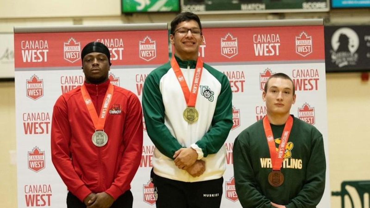 Former Marauder wins gold at Can West Wrestling Championship | paNOW