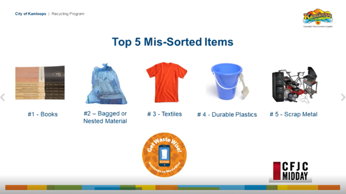 CFJC Midday – Top five most mis-sorted items costing the City of ...