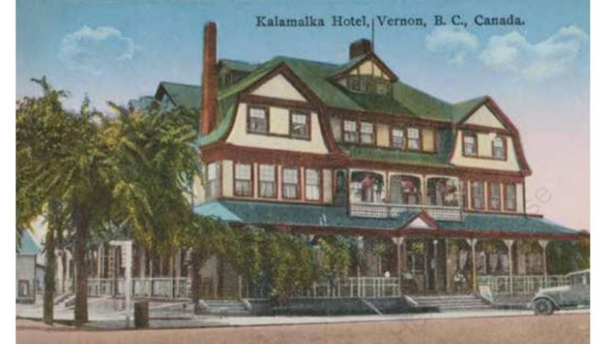 Book profiles historic hotels including Vernon’s Kal Hotel | Vernon Matters