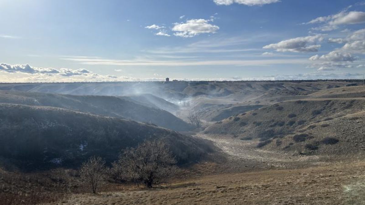 UPDATE: Lethbridge first responders put out afternoon coulee fire ...