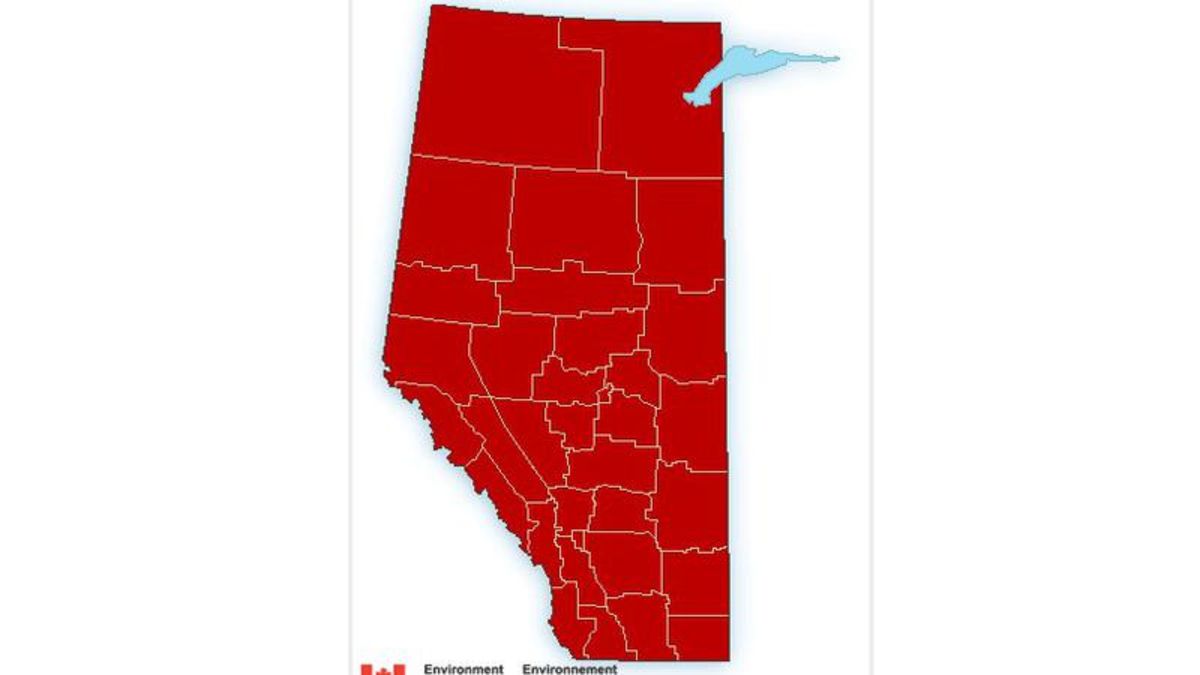 Extreme cold warning issued for all of Alberta | EverythingGP