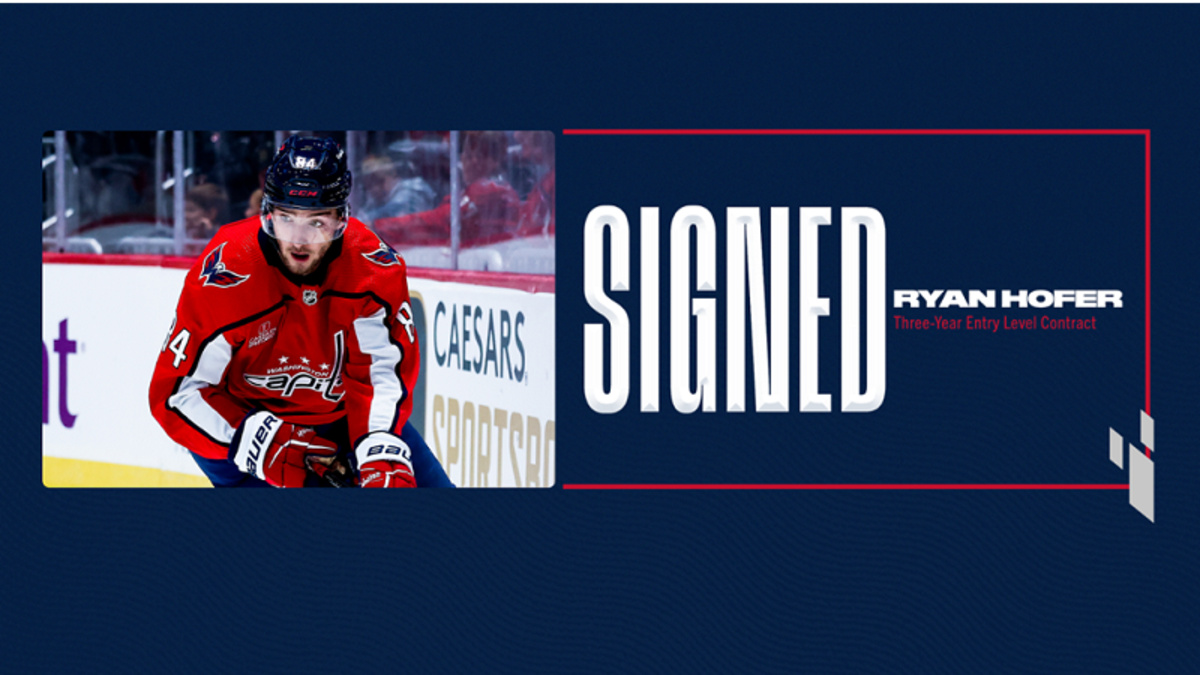 Blazers forward Ryan Hofer signs NHL contract with Capitals | CFJC Today Kamloops