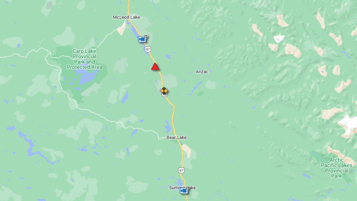 Highway 97 reopened south of McLeod Lake | CKPG Today