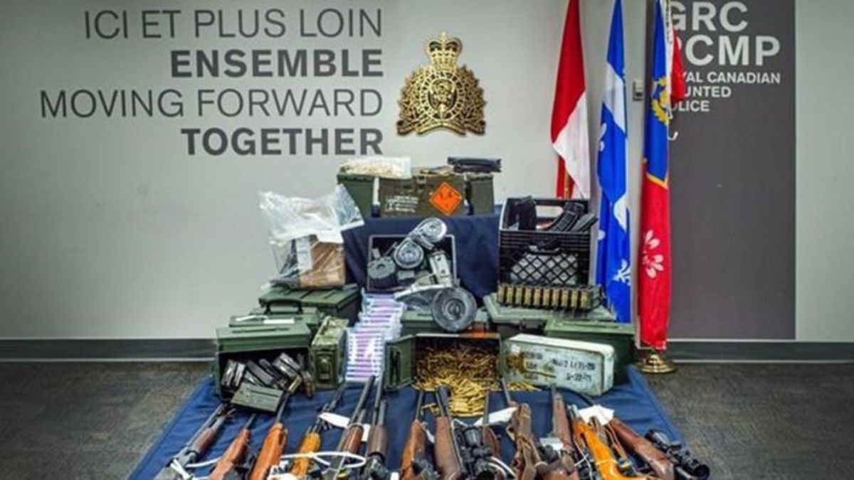 RCMP make two arrests, seize firearms, right-wing political material ...