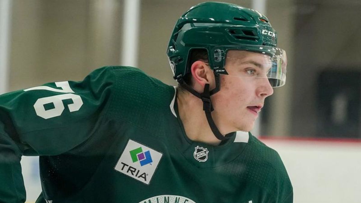 Blazers’ Bankier knows he has work ahead after first contract with Wild ...