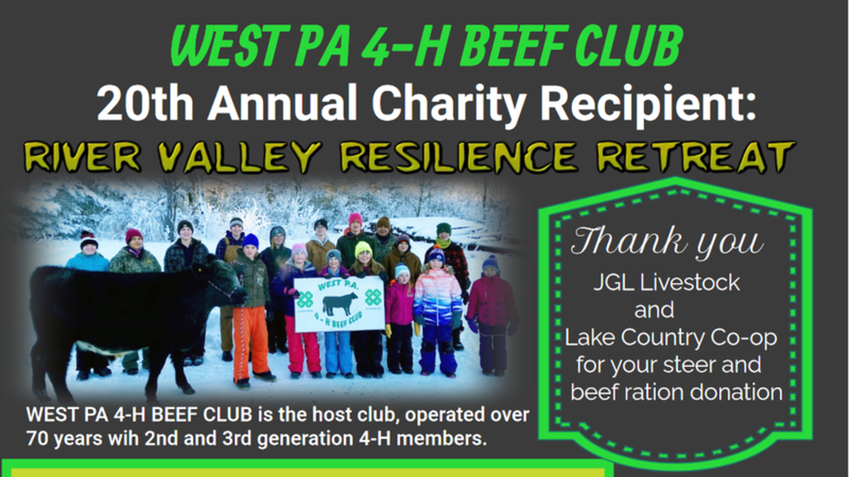 West PA 4H Beef Club 20th Annual Charity Recipient | paNOW