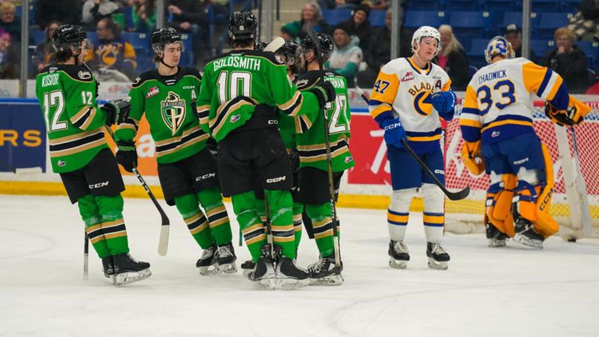 Raiders dismantle rival Blades 8-1 in final meeting of season | paNOW