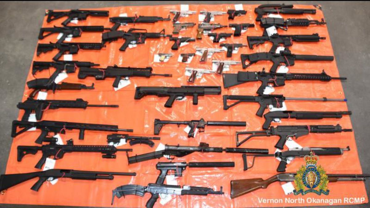 RCMP seize guns, drugs and cars from four Okanagan sites | CFJC Today ...