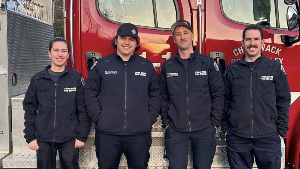 Chilliwack River Valley Fire Dept. welcomes four graduating recruits to ...