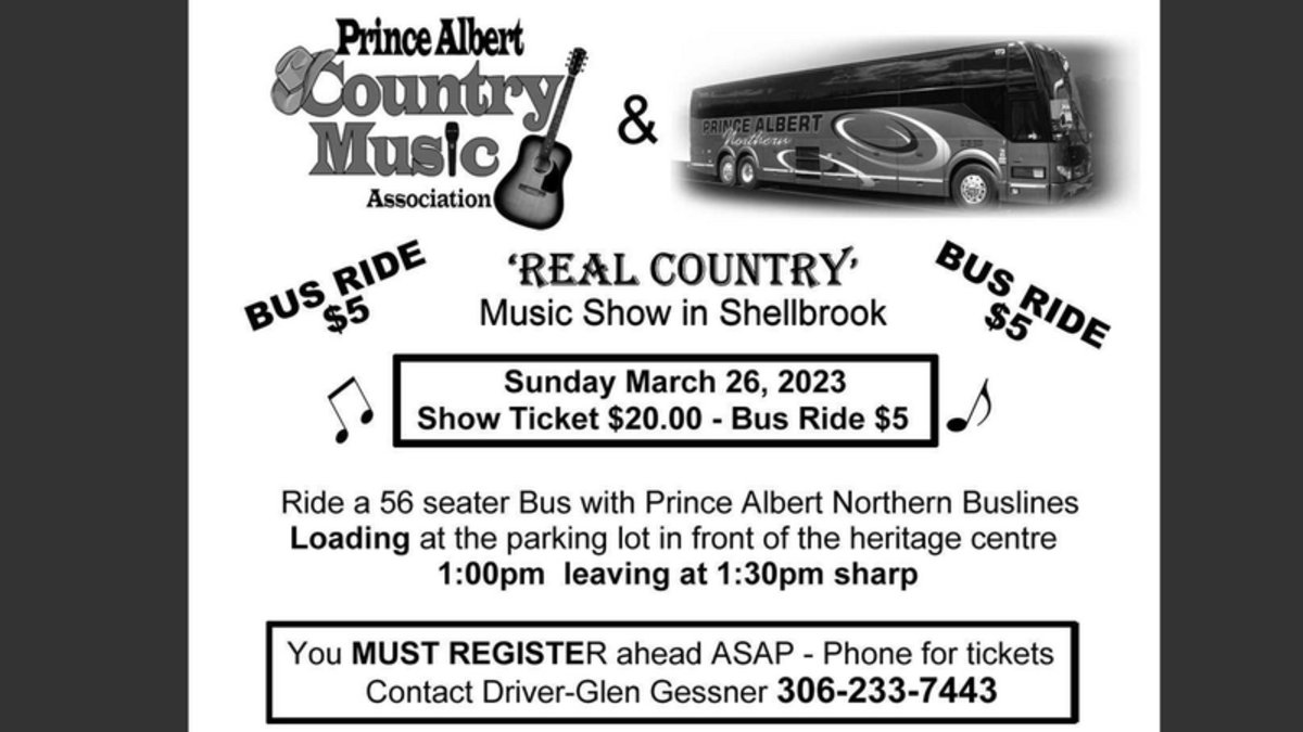 Real Country at the Shellbrook Theatre | paNOW