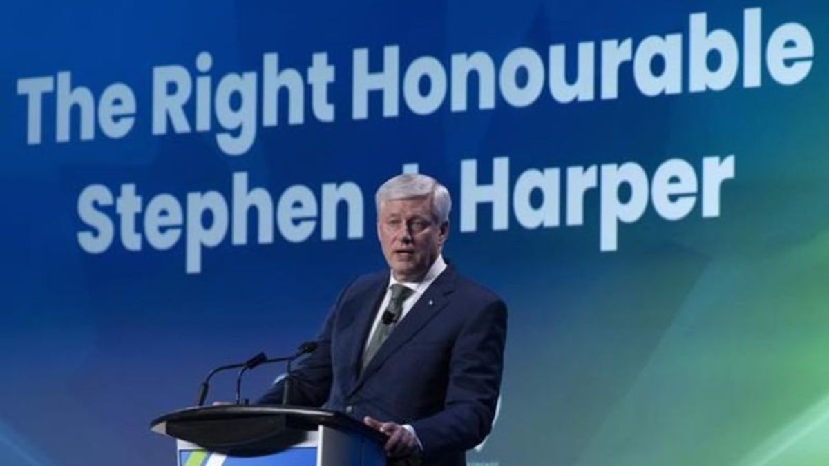 Former prime minister Stephen Harper says Canada needs a ‘Conservative ...
