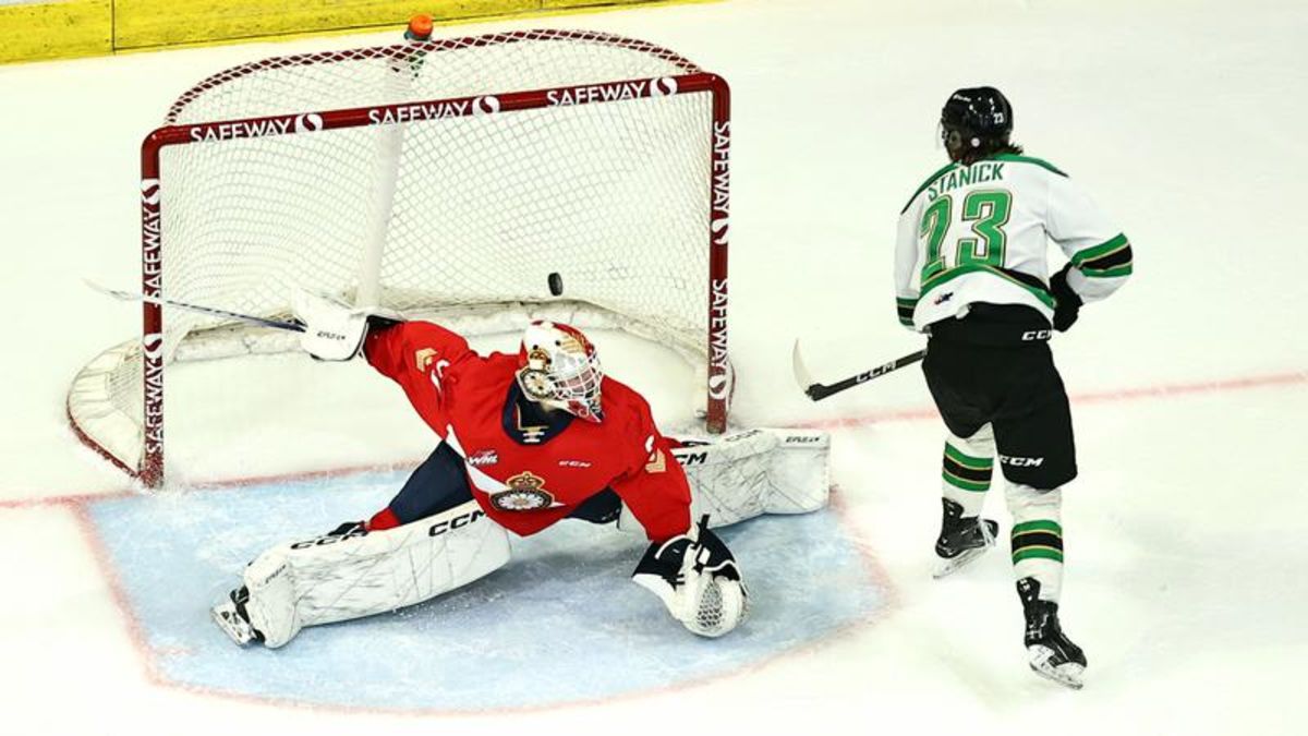 Stanick nets hat trick to lift Raiders over Pats in season finale | paNOW